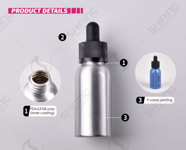 Aluminium Dropper Bottles Manufacturers