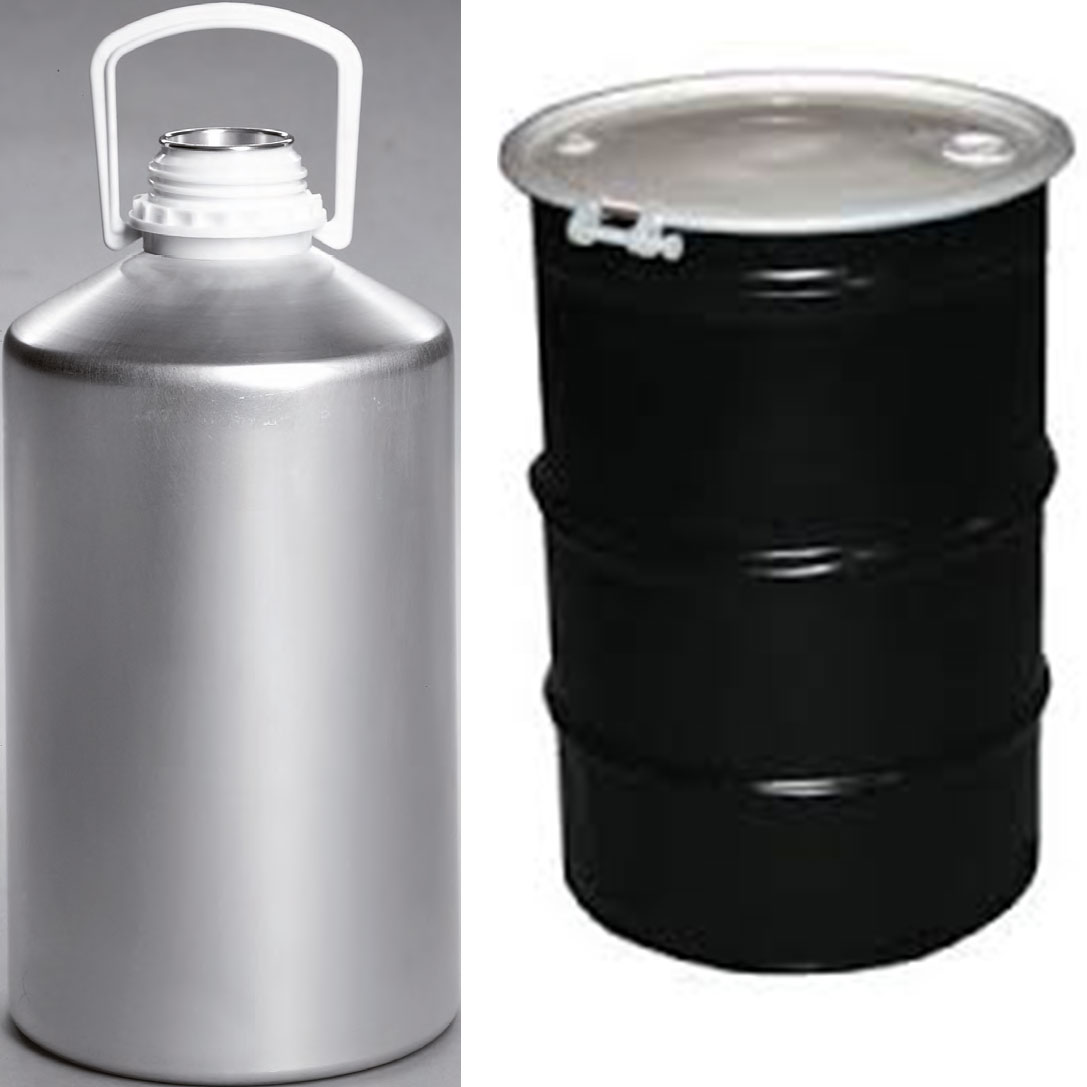 Aluminum Bottles vs. Steel Gallon Drums