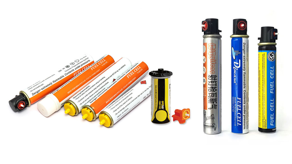 Gas Fuel Cell Aerosol Can For Nailers Gun