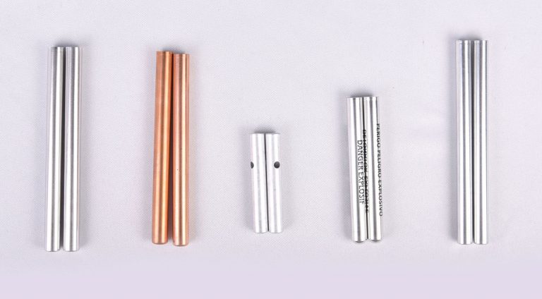 aluminum detonator blasting caps tube case