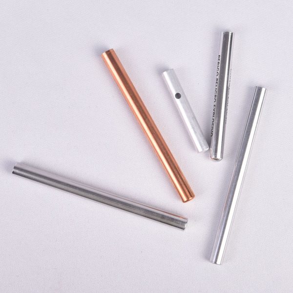 aluminum detonator blasting caps tube case