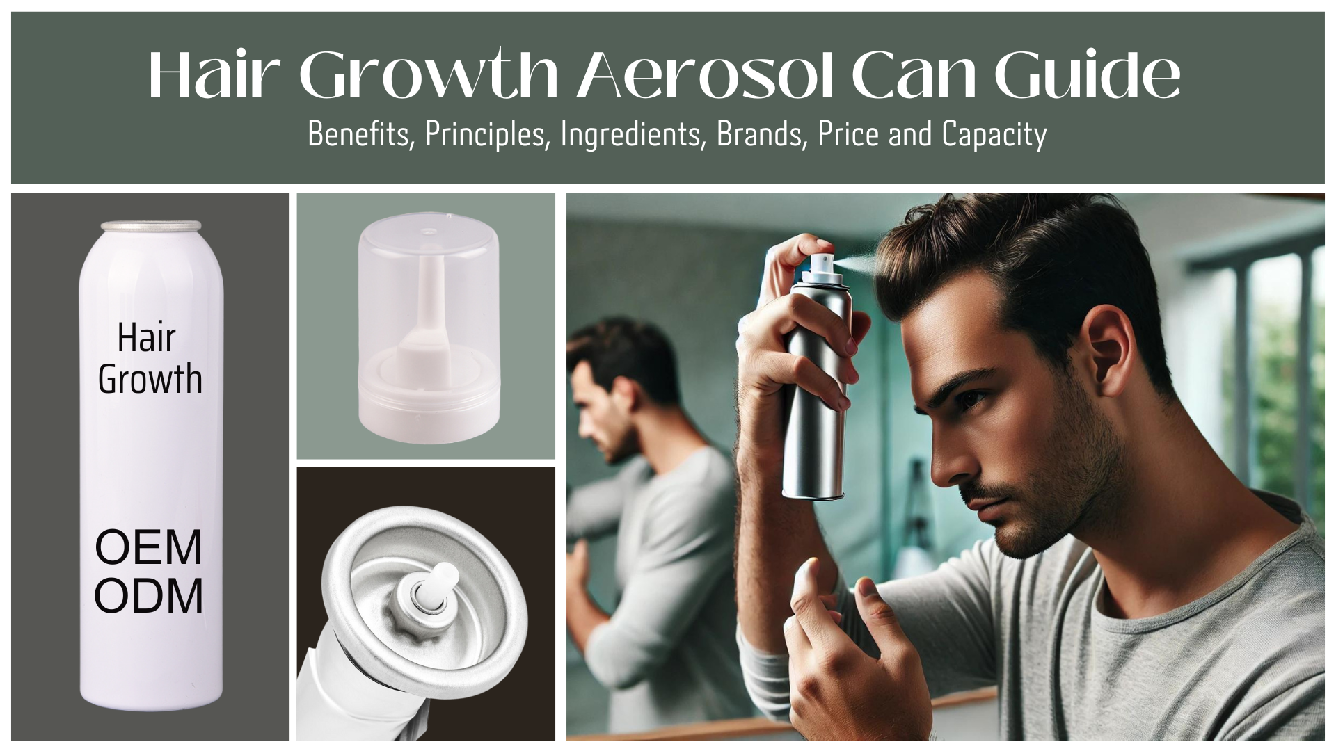 Hair Growth Aerosol Can Guide: Benefits, Principles, Ingredients ...