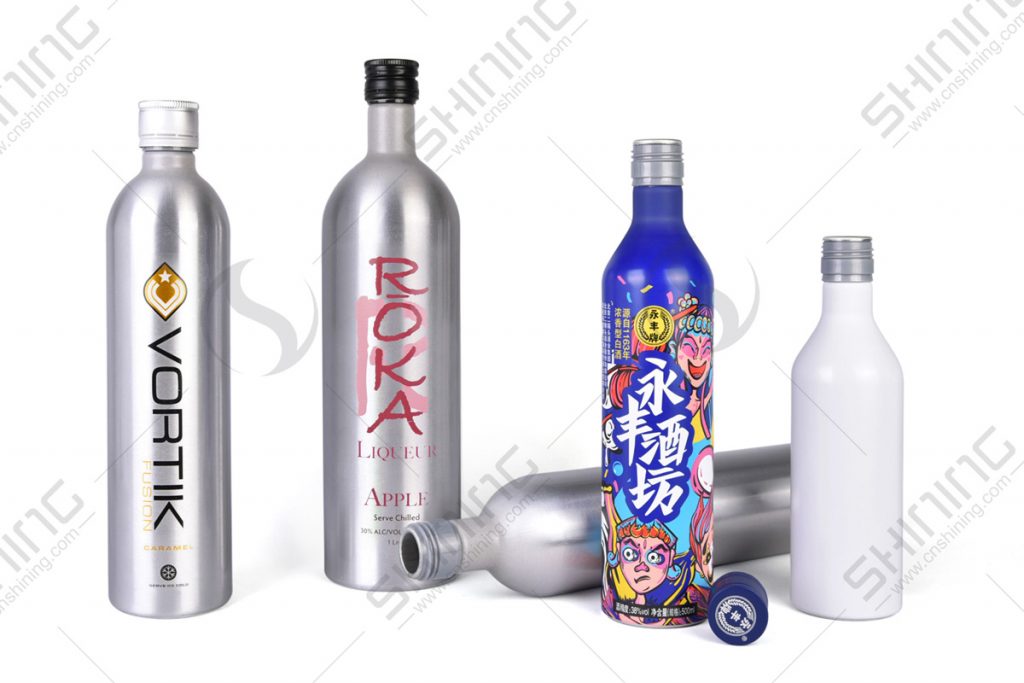 1 Liter Aluminum Bottle For Liquor