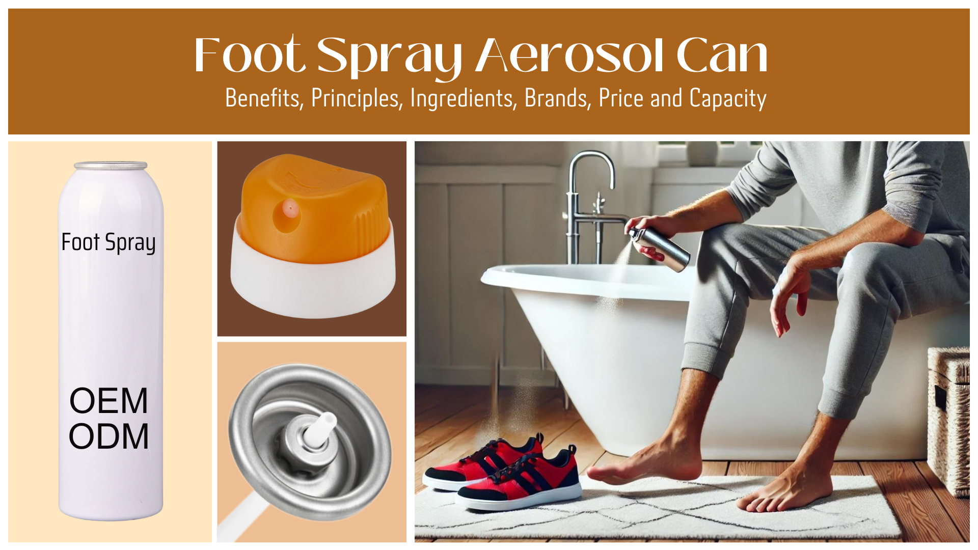 Foot Spray Aerosol Can Guide: Benefits, Principles, Ingredients, Brands ...