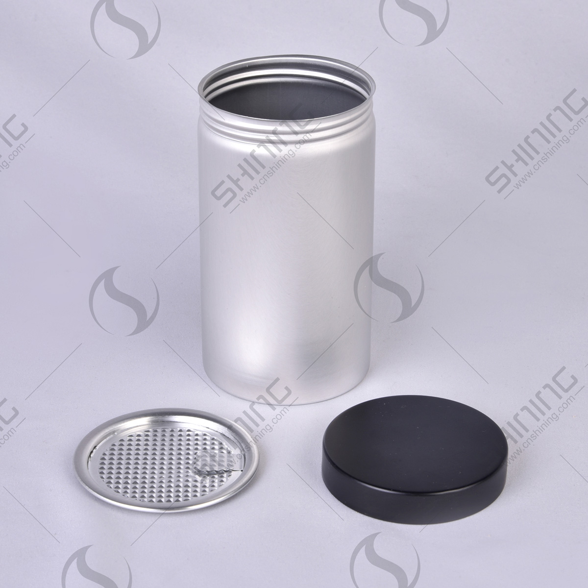 Aluminum Container With Aluminum Easy Open End
