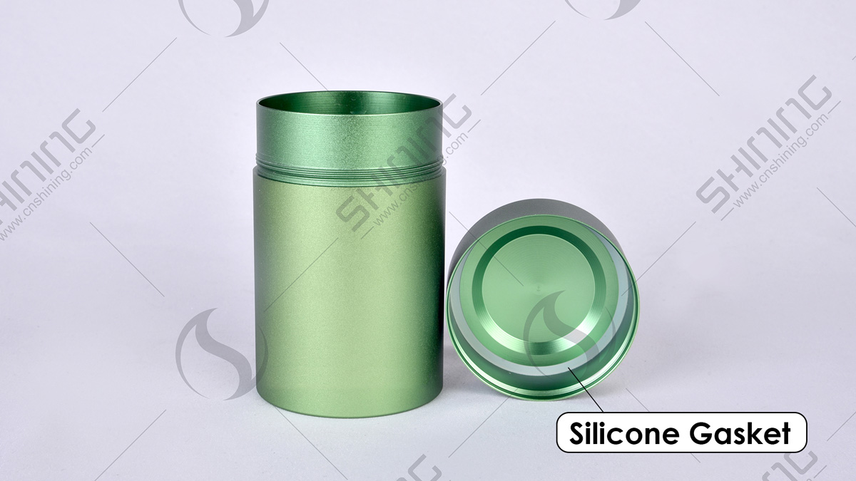 Anodizing Aluminum Tea Tin Canister