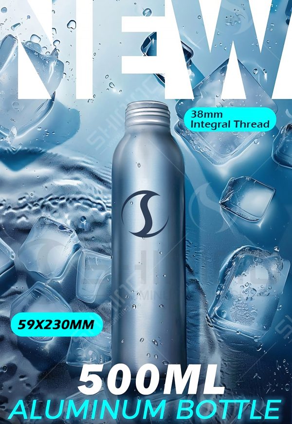 Smartwater 500ml Aluminum Bottle