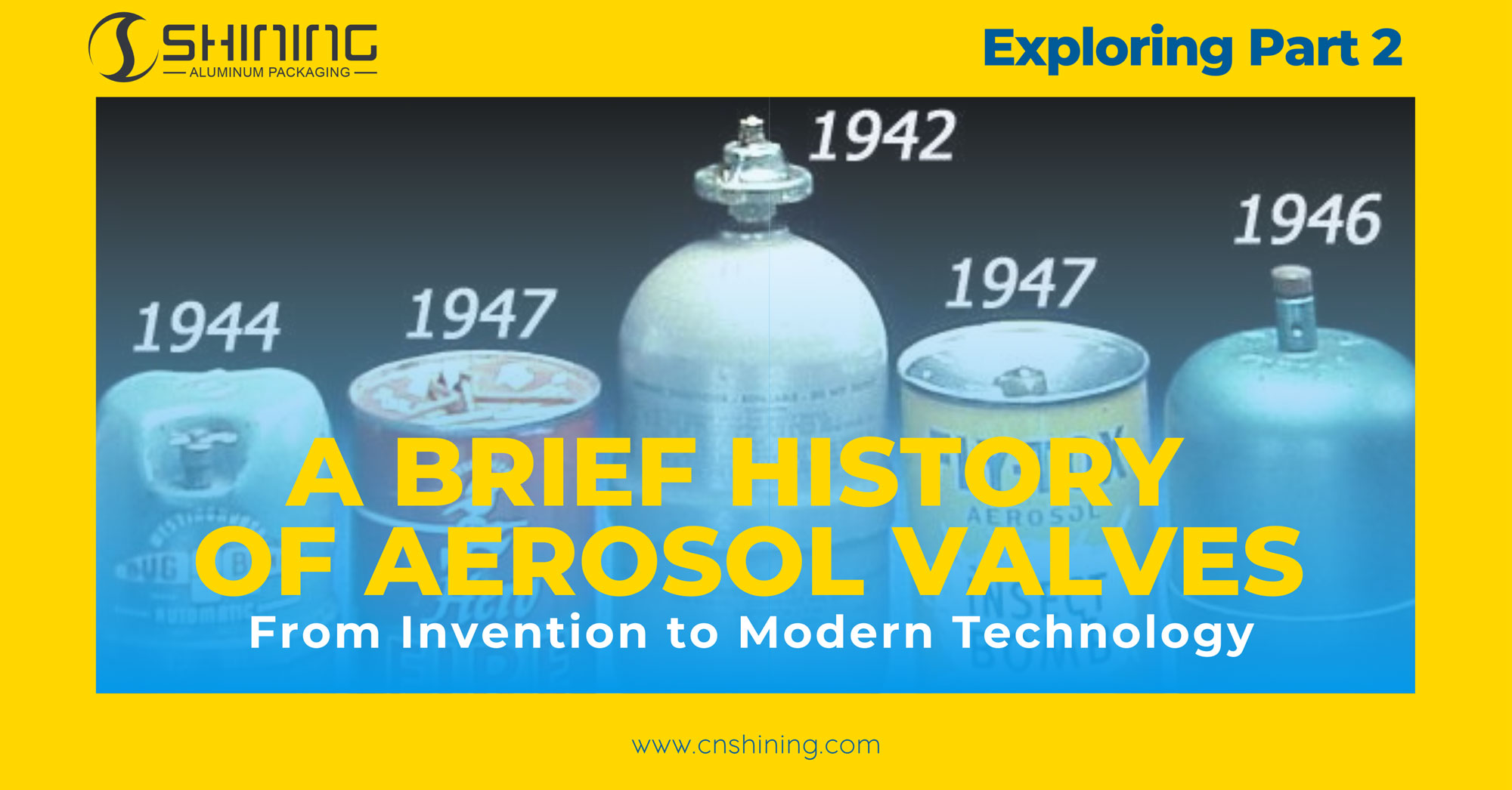 Exploring Part 2: A Brief History of Aerosol Valves – From Invention to ...