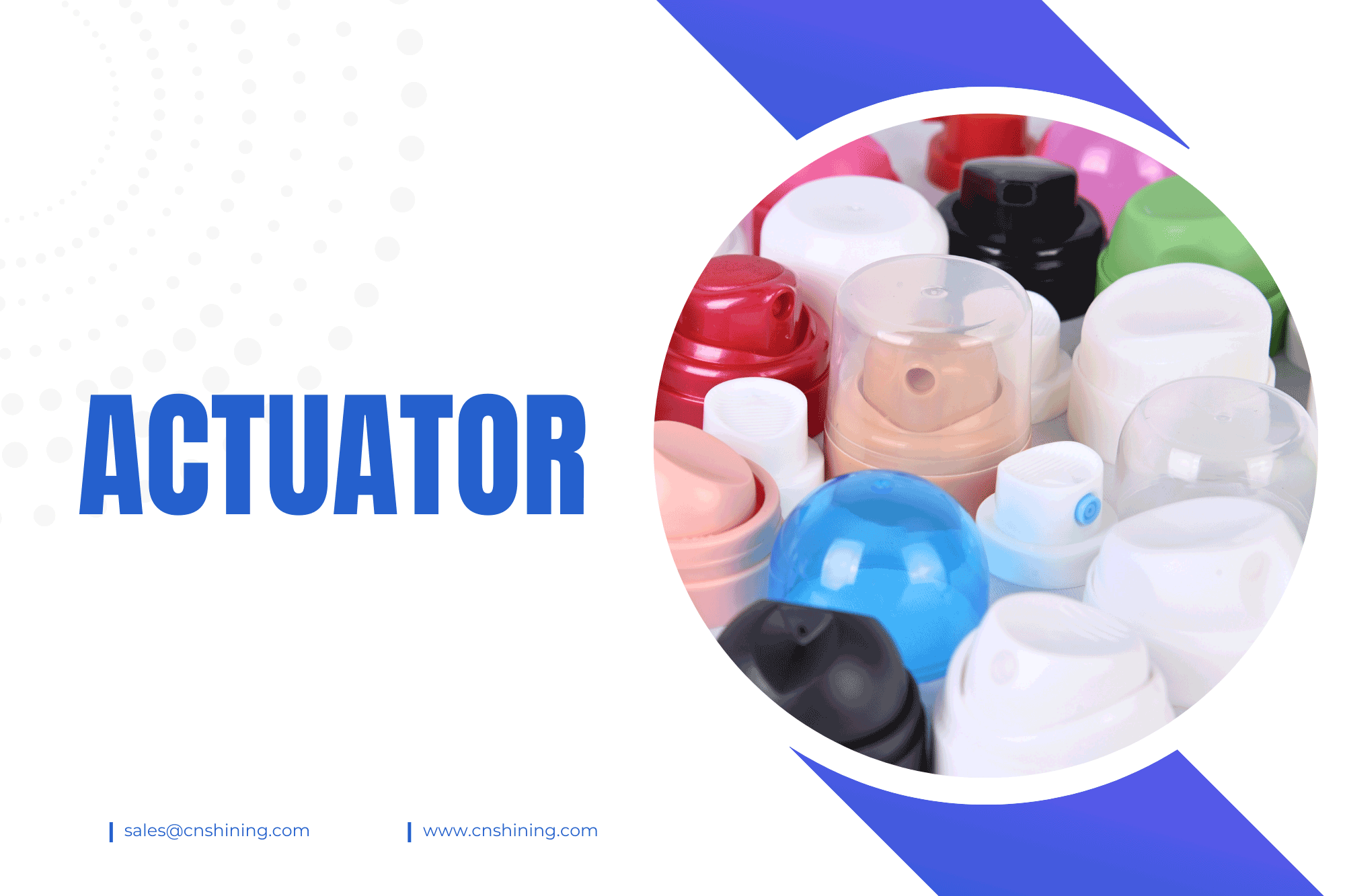 Aerosol-Sprühdosen-Auslöser | Glänzende Aluminiumverpackung